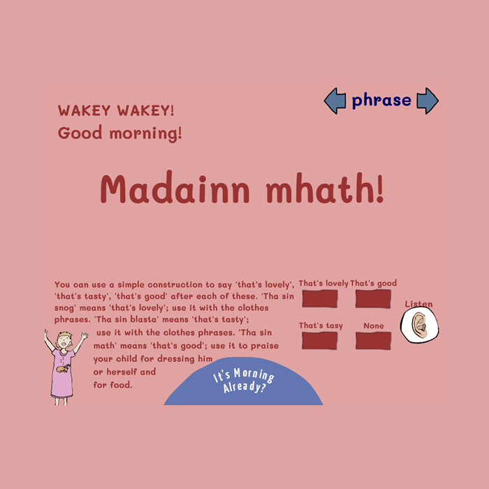 Wakey wakey! - Gaelic4Parents